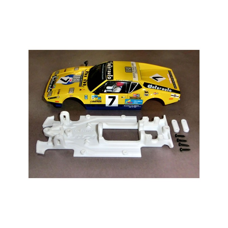 Chasis De Tomaso Pantera lineal compatible MSC-Scaleauto